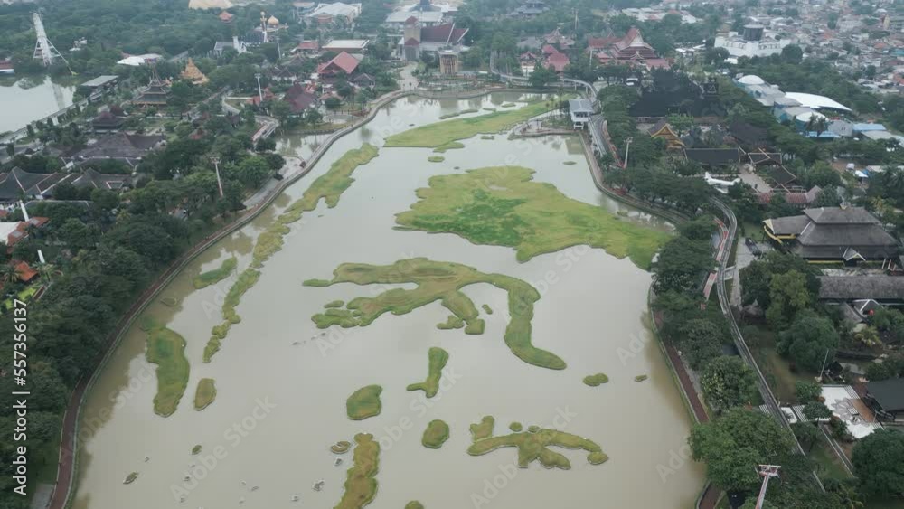 Jakarta, Indonesia - December 25, 2022: The mini Indonesian archipelago ...