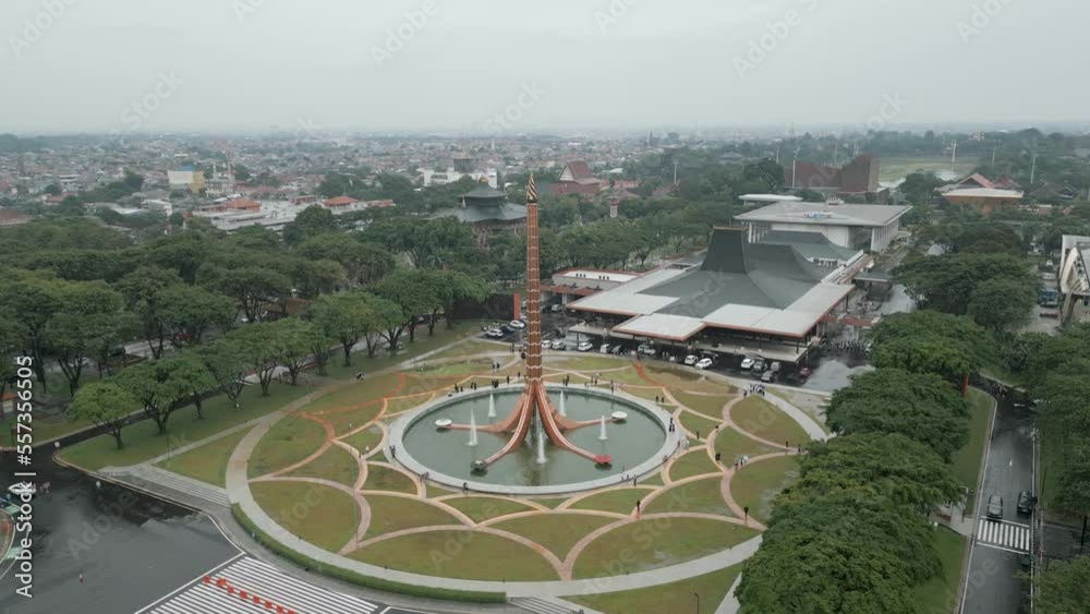 Jakarta, Indonesia - December 25, 2022: The Pancasila Fire Monument ...