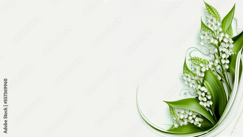 Beautiful spring flowers, Lily of the Valley, background/wallpaper ...