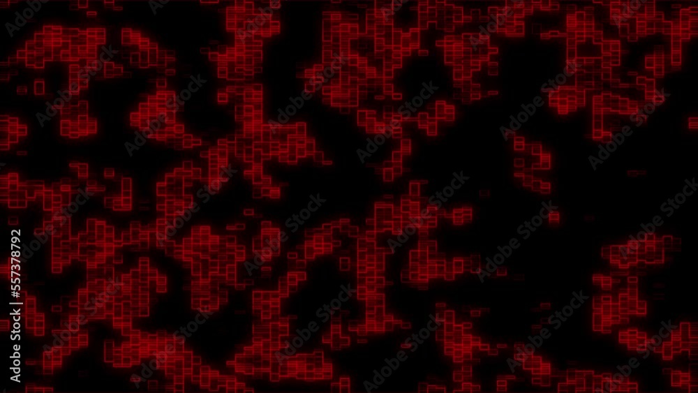 Abstract background line moving in a cyberspace. Data flow texture. Script running on a screen ...