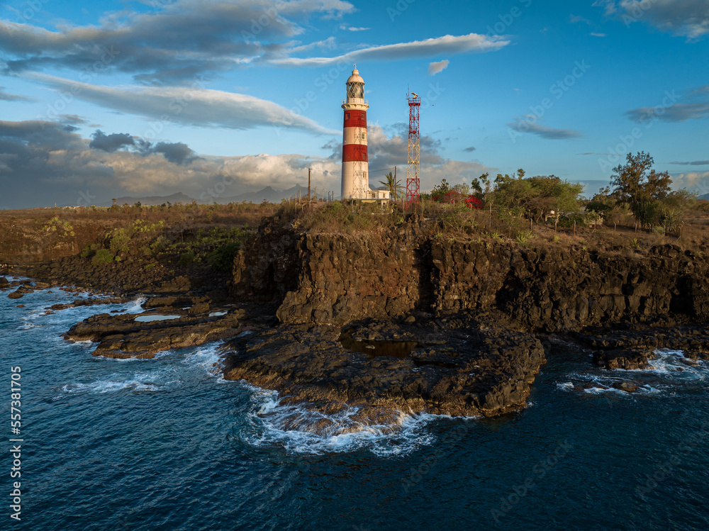 Albion lighthouse in Plaines wilhems district, Mauritius. .This ...