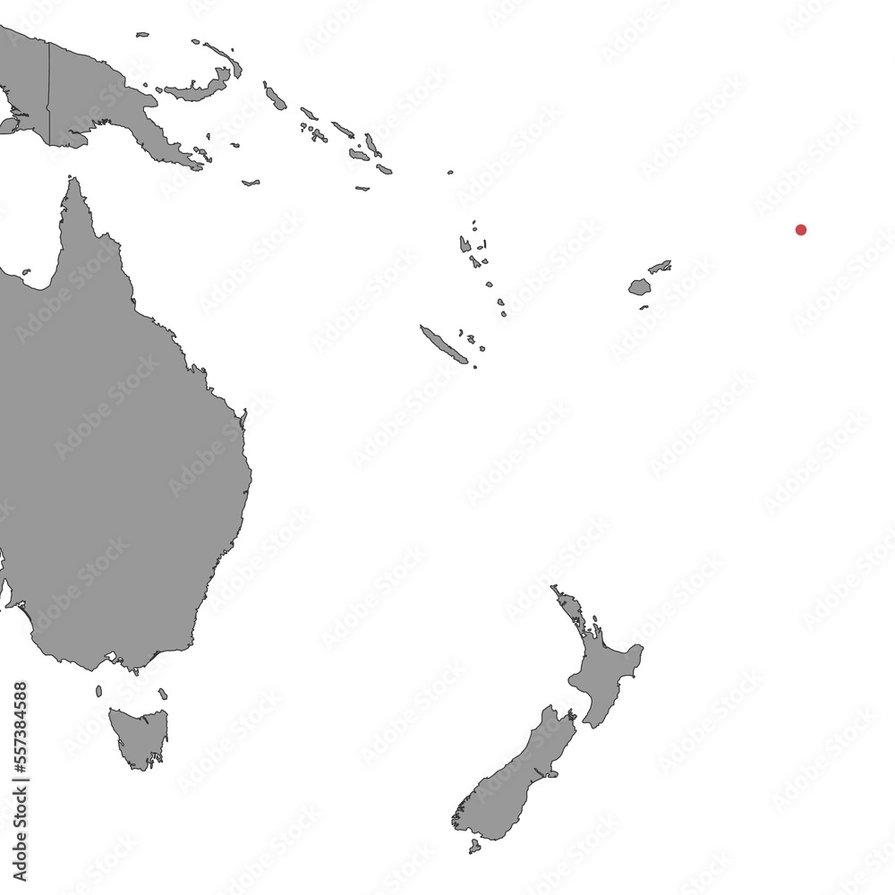 Poster Samoa on world map. Vector illustration. – Wall Art | UkPosters