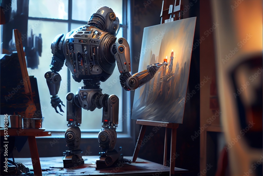 AI artist image generated by artificial intelligence. Prompt craft and ...