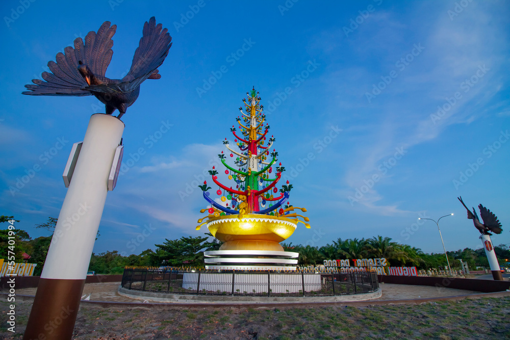 Gunung Perak Landmark of Barito Timur Regency Stock Photo | Adobe Stock