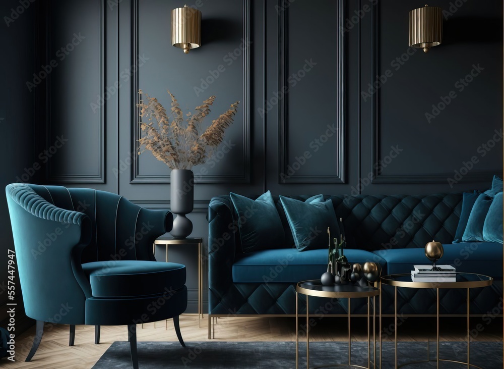 4K resolution or higher, Modern interior design of cozy apartment ...