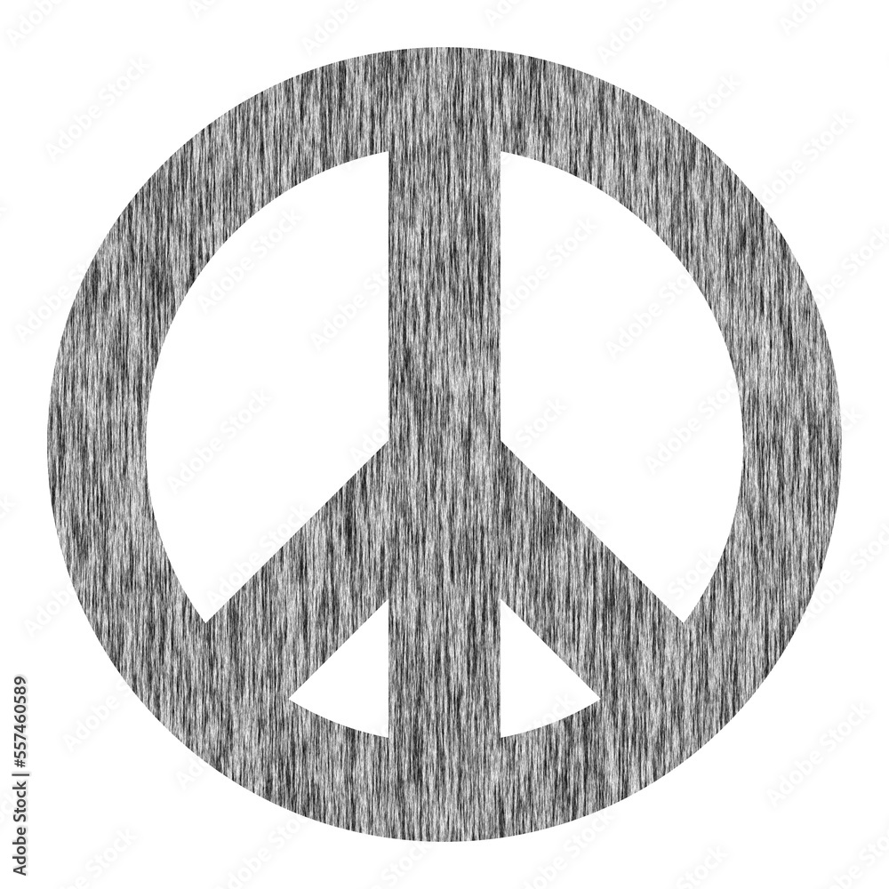 Clean & simple sketch style peace sign illustration, line art, clipart ...