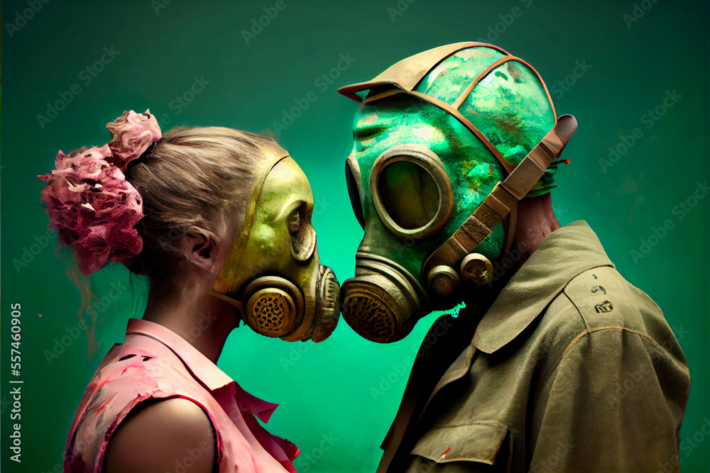 Generative AI abstract render of a toxic relationship Stock ...