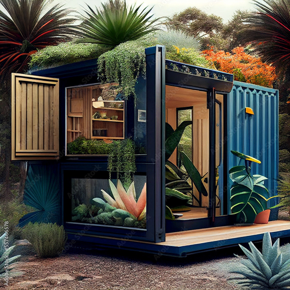 Shipping container homes Tiny houses Recycled materials Sustainable ...