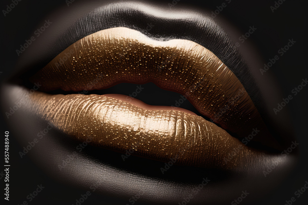 lovely female lips gloss lip color. the color black wholesome leather ...