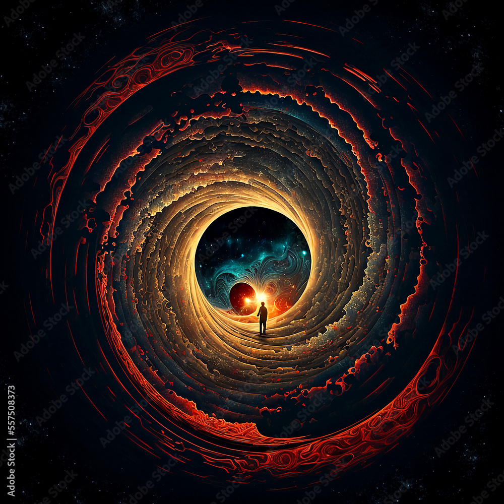 Beautiful Black Hole