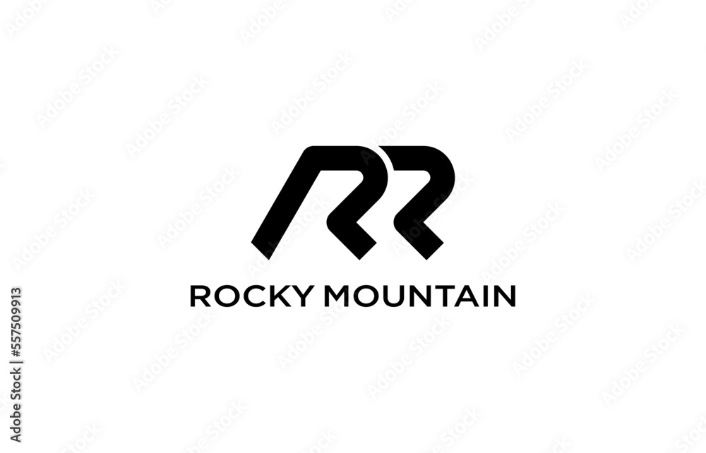 letter r and m logo design templates Stock Vector | Adobe Stock