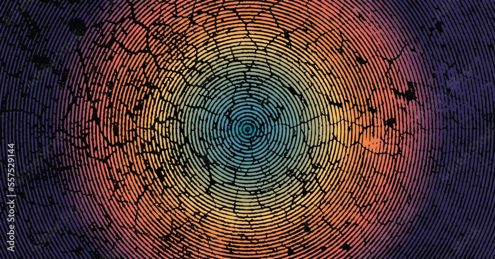 Fingerprint effect grunge texture, gradient effect grunge texture, dry ...