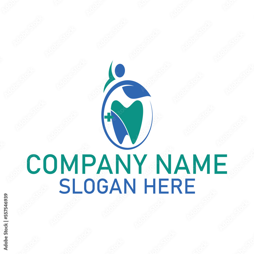 Tooth icon sign logo design with vector format. Stock Vector | Adobe Stock