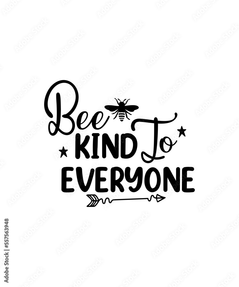 Bee SVG Bundle, Bee Kind Svg, Bee Happpy Svg, Bee Svg, Bee Sayings Svg ...
