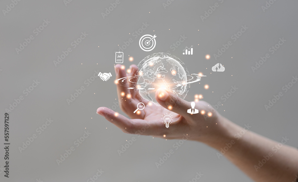 Global Internet Connectivity Technology and Digital Marketing, Finance ...