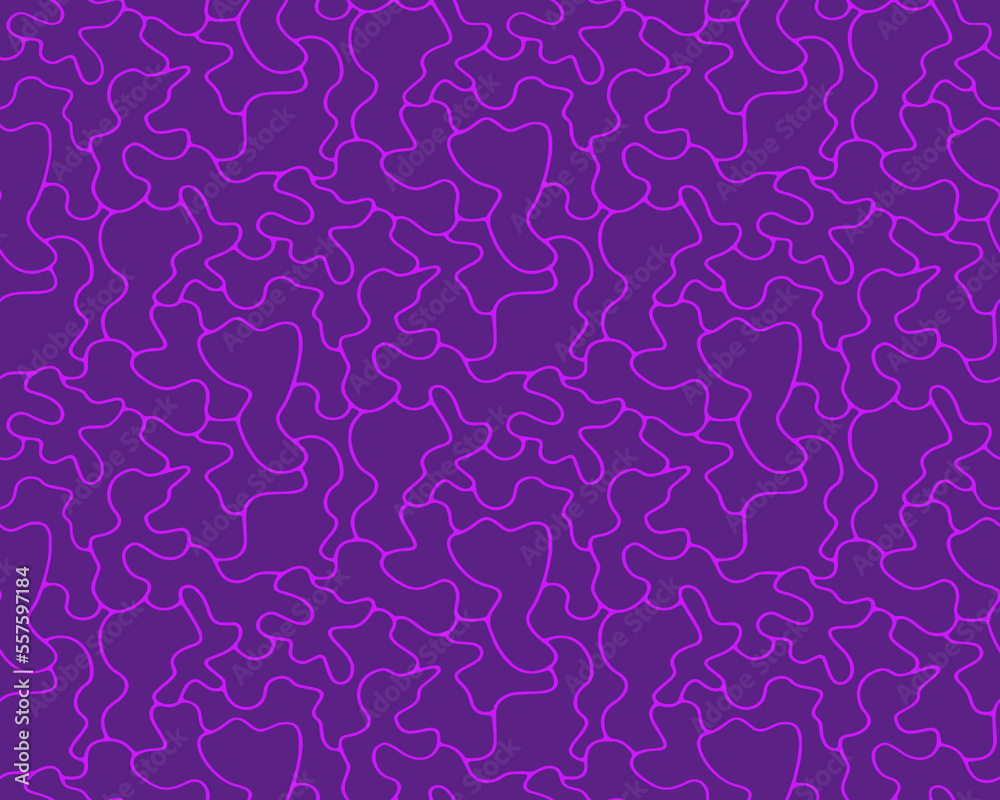 Full seamless purple camouflage texture pattern vector. Woman military ...
