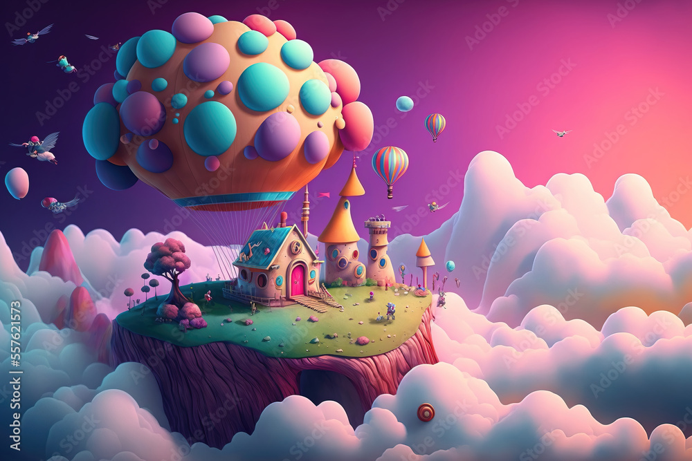 Fantasy cartoon color story. sketch art for artist creativity and ...