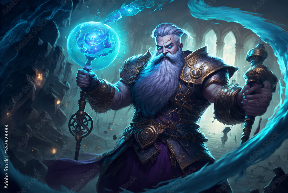 Fantasy Mage Warrior