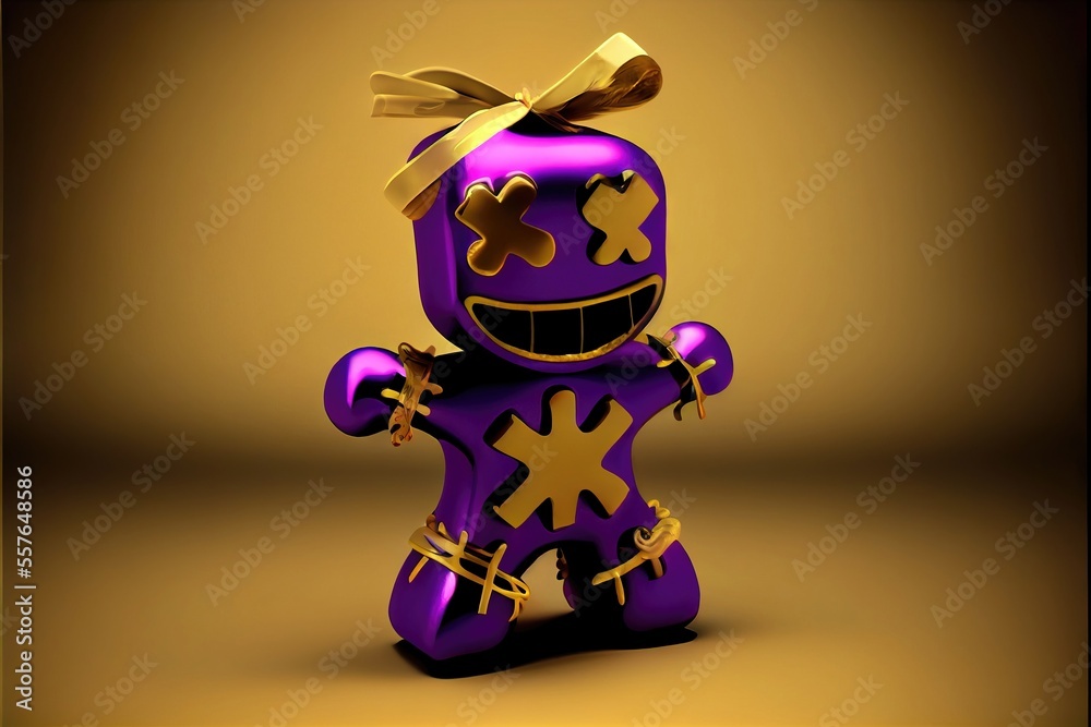 Voodoo Doll - A modern voodoo doll created in a modern animation style ...