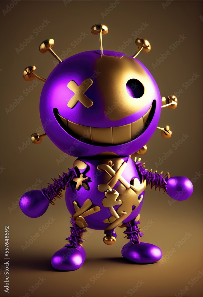 Voodoo Doll - A modern voodoo doll created in a modern animation style ...
