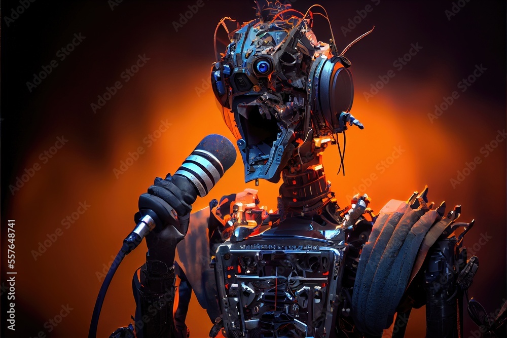 Robot Singer - AI music is becoming more popular, and robots are taking ...