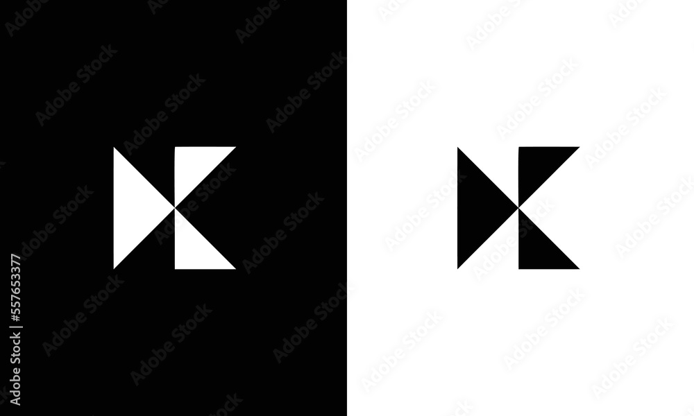 KK letter vector logo. K letter vector logo Stock Vector | Adobe Stock