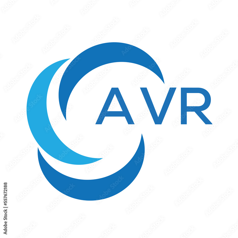 AVR Letter logo design template vector. AVR Business abstract ...
