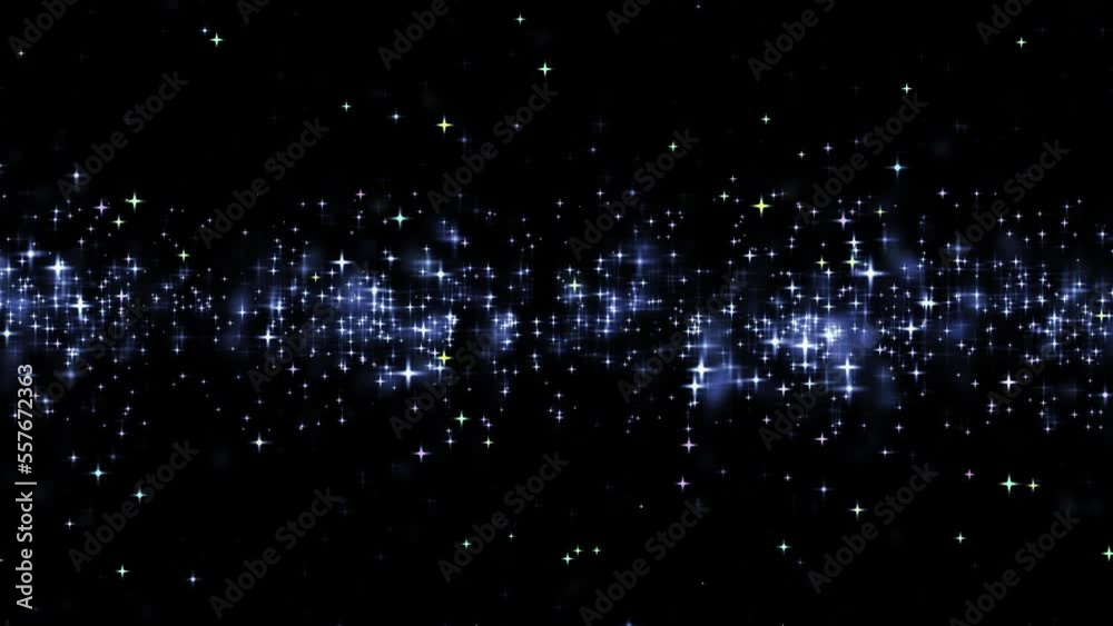 Blue Magic Stars Background with shining Star Texture Fade on and off ...