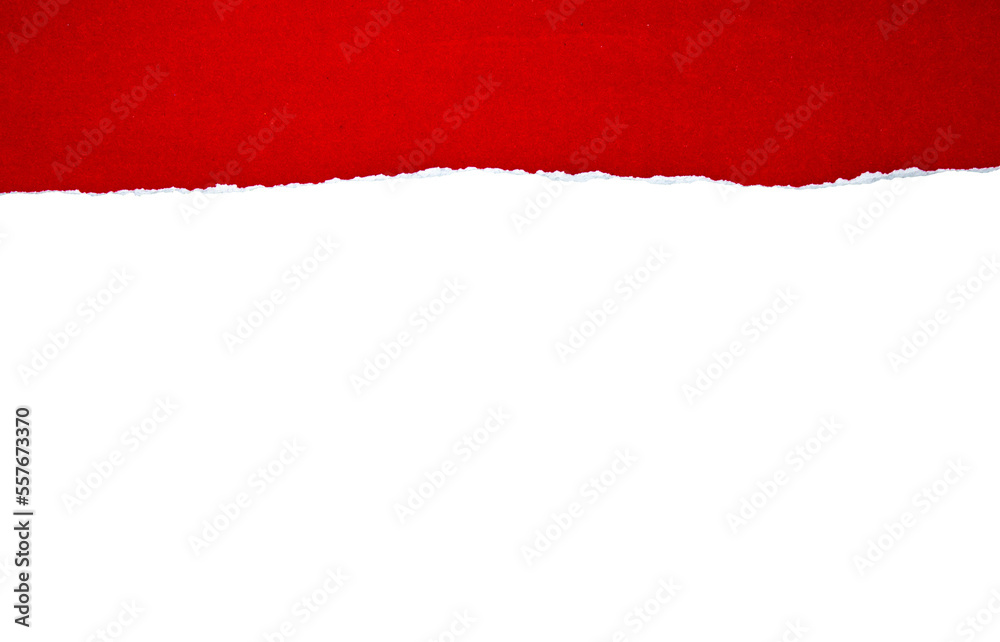Red ripped paper on transparent background, paper png Stock Illustration | Adobe Stock