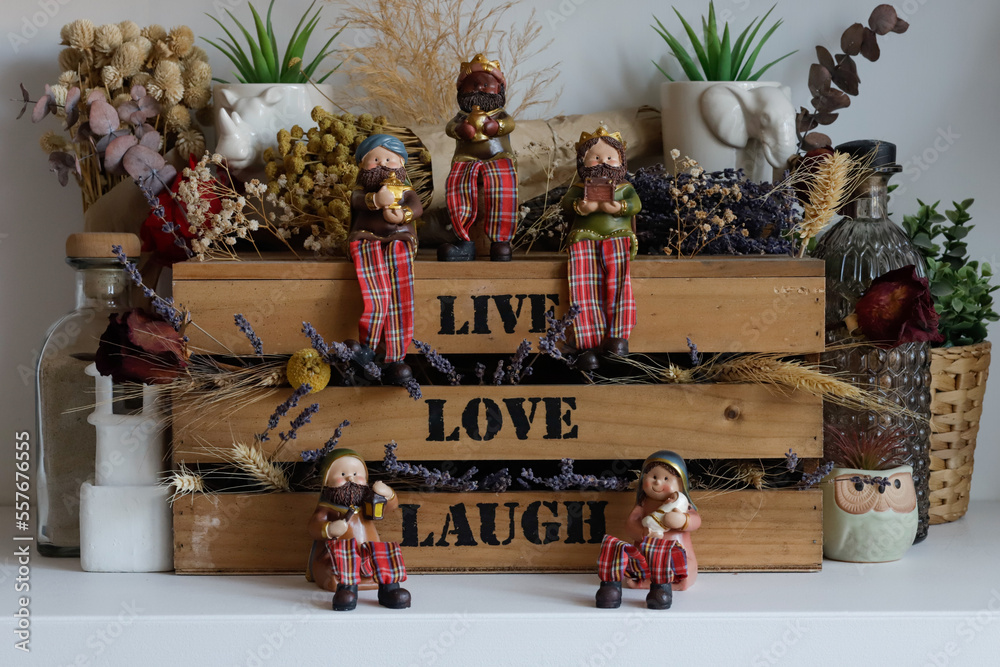 Los tres reyes magos, Melchor, Gaspar y Baltasar // The three wise men ...