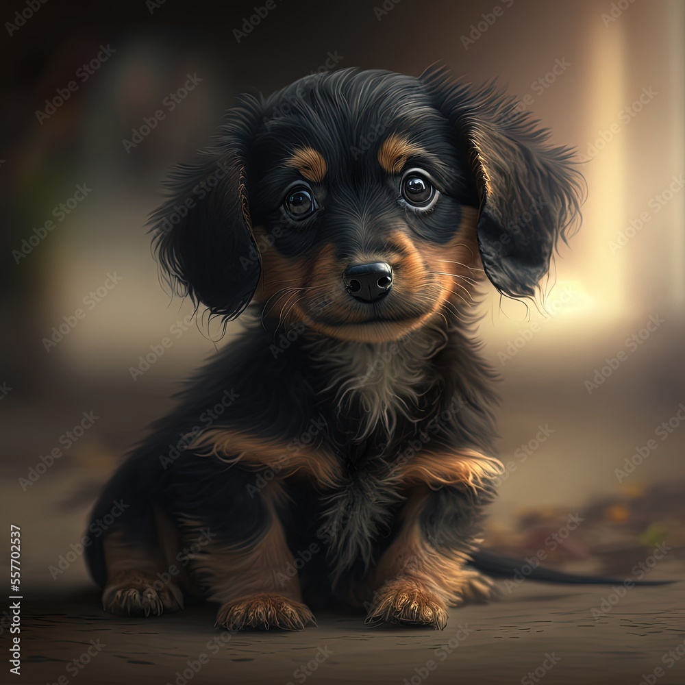 Cute Dogs Card Background Wallpaper Texture Overlay Art For Print Print ...