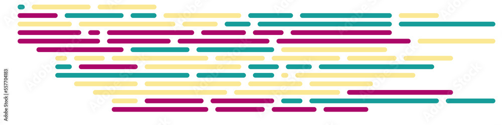 Code on screen vector illustration, flat cartoon coding lines ...