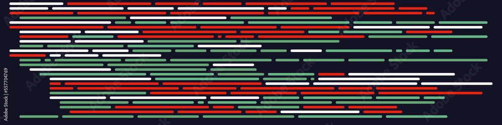 Code on screen vector illustration, flat cartoon coding lines ...