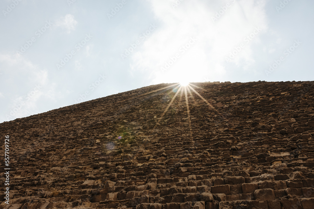 The Great Pyramid of Giza, Khufu Pyramid Stock Photo | Adobe Stock