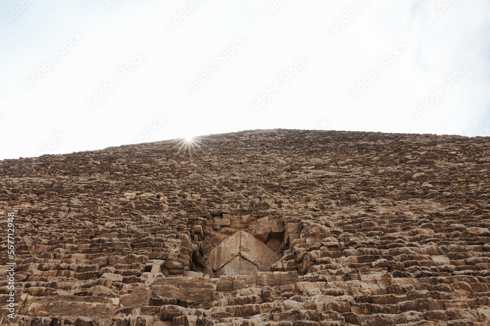 The Great Pyramid of Giza, Khufu Pyramid Stock Photo | Adobe Stock