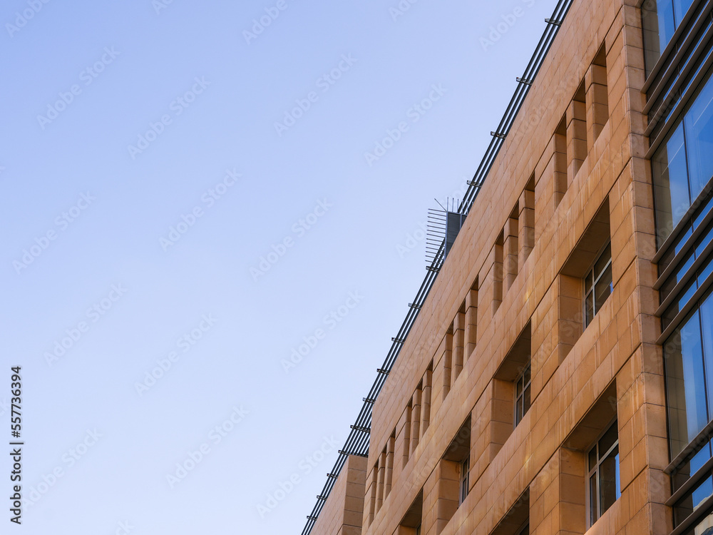 offices building edge with 30 degrees angle perspective at abdali area ...