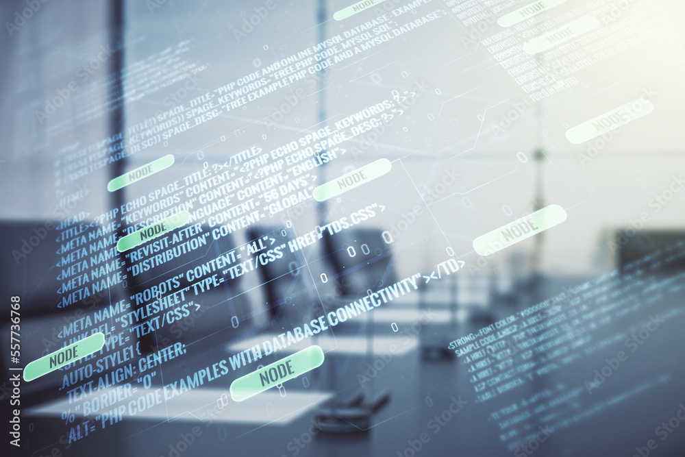 Double exposure of abstract programming language interface on a modern ...