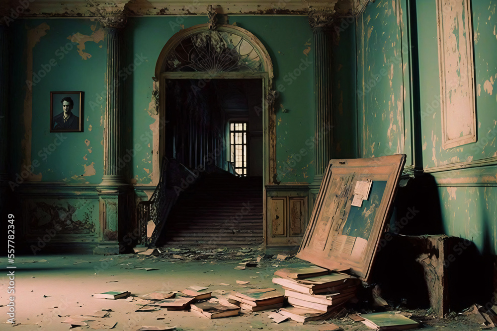 old forgotten orphanage, inside a abandoned building, lost places ...