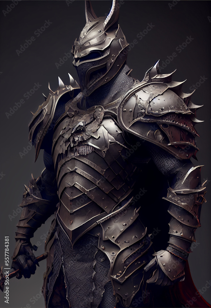 dragon scale armor ai art Stock Illustration | Adobe Stock