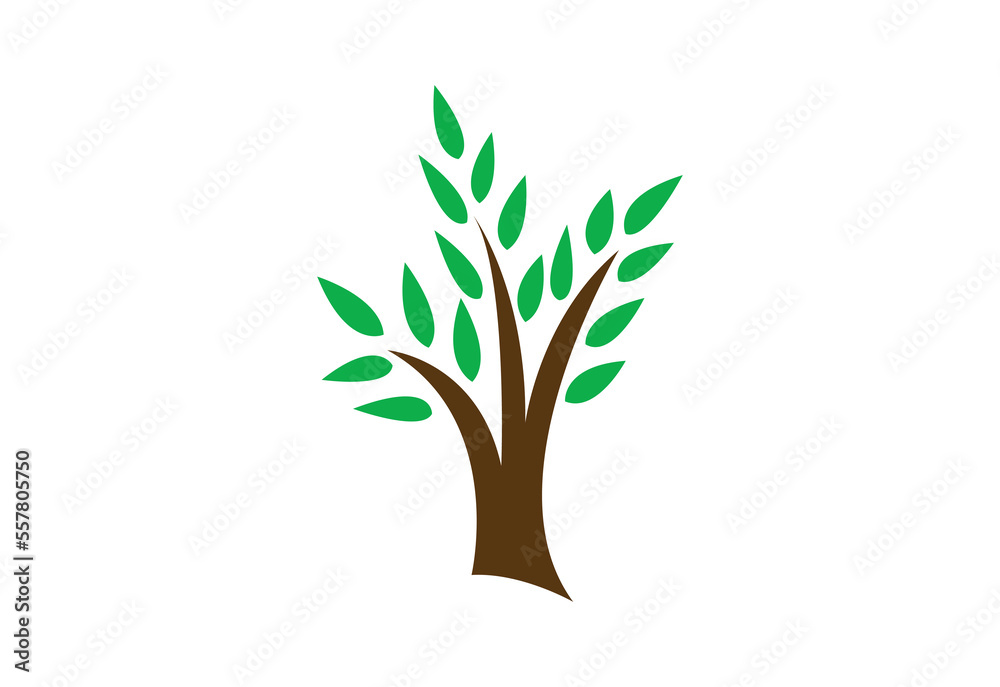 Abstract vibrant tree logo design, Tree of life logo design inspiration ...
