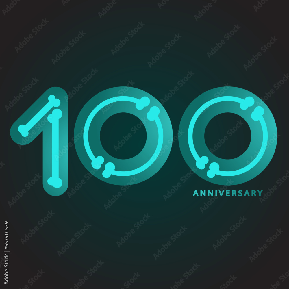 Good quality vector / eps of X-rays image of number 100, 100th ...