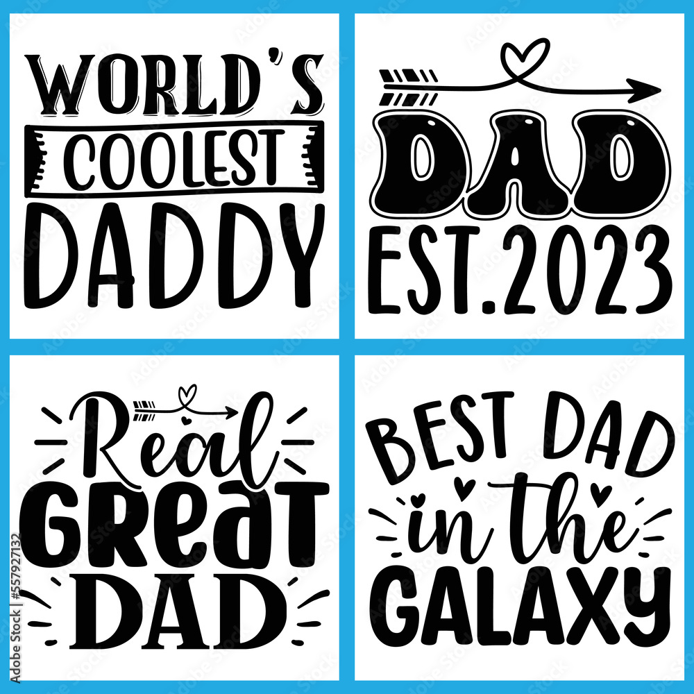 Dad Life Svg Bundle vector file Stock Vector | Adobe Stock