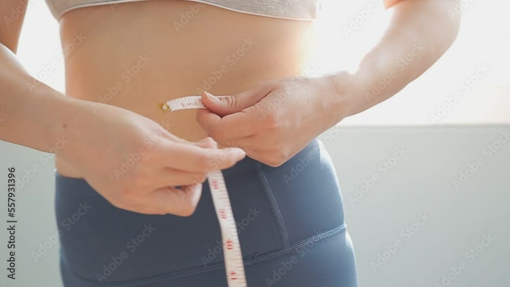 Woman body fat belly. Obese woman hands holding excessive tummy fat ...