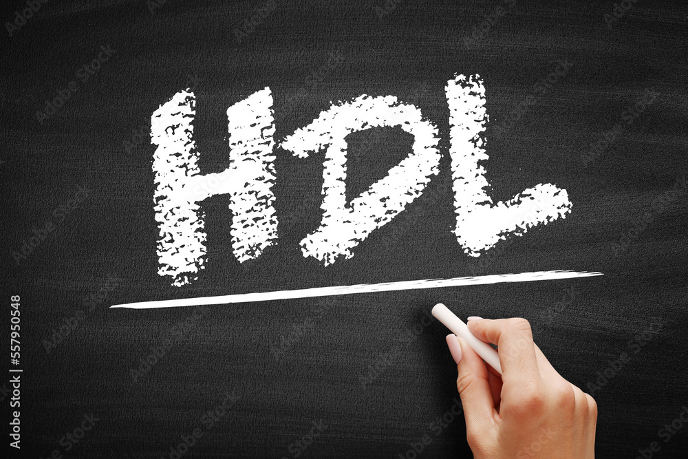 HDL High-Density Lipoprotein - one of the five major groups of ...