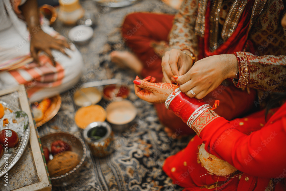 indian wedding ceremony hindu islam ceremony custom for bride and groom ...