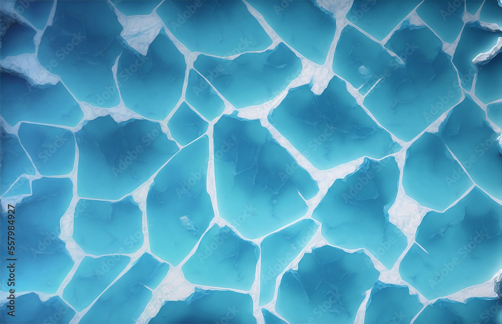 Abstract ice texture illustration. Frozen water texture illustration ...
