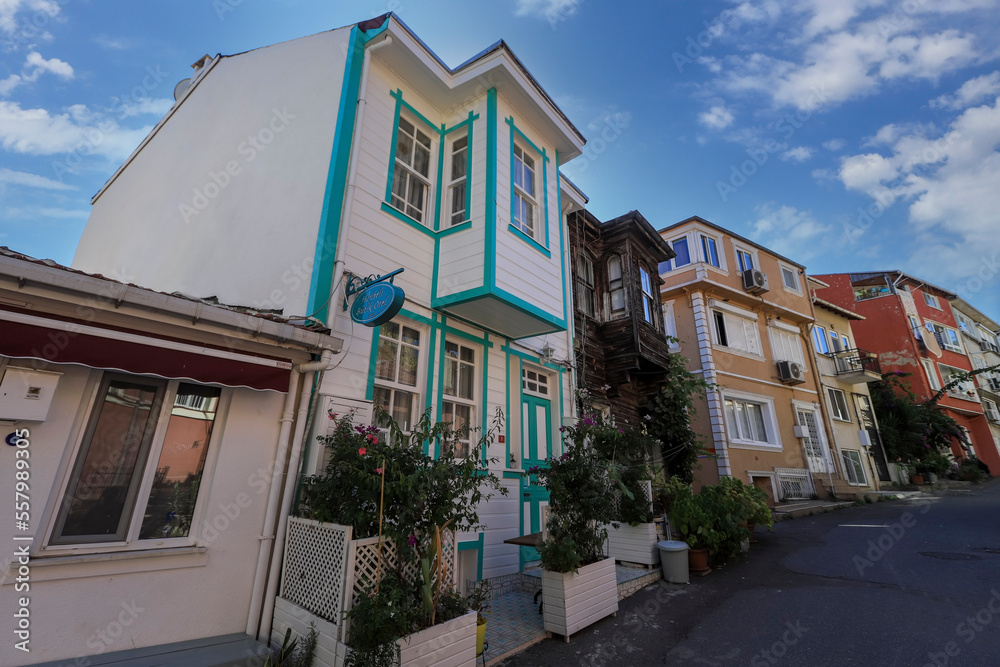 Istanbul - Turkey 05 September 2021 Kinali island, one of the most ...