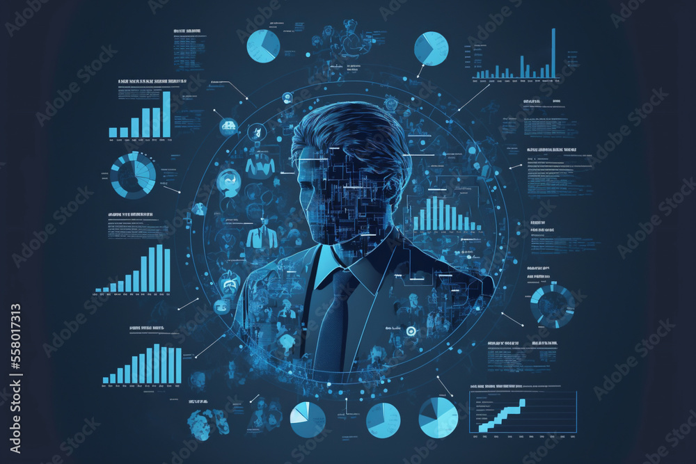 Customer data profile analysis and analytics and business insights with ...