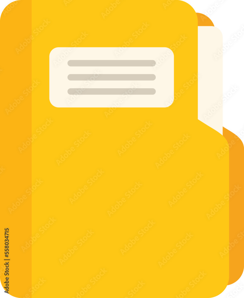 Finance bank folder icon flat vector. People payment. Digital service ...