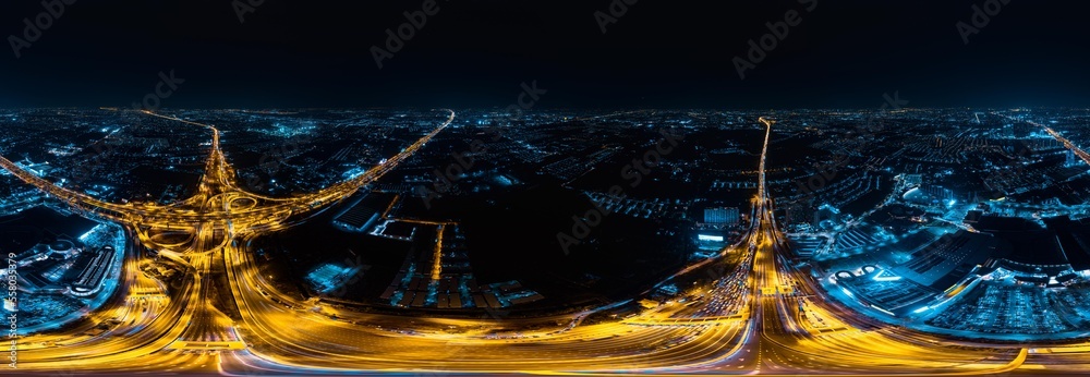 Spherical HDRI panorama 360 degrees of Cars Automatic Point Of Payment ...